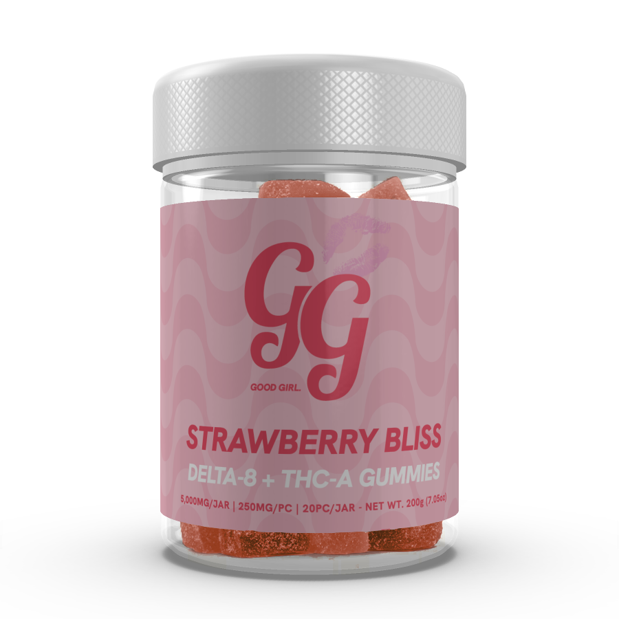 Good Girl - 250MG Gummies - Strawberry Bliss